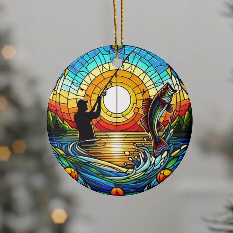 Stained Glass Angler Fish - Etsy