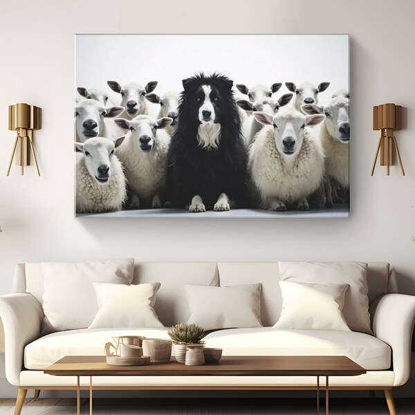 Sheep Wall Art - Etsy