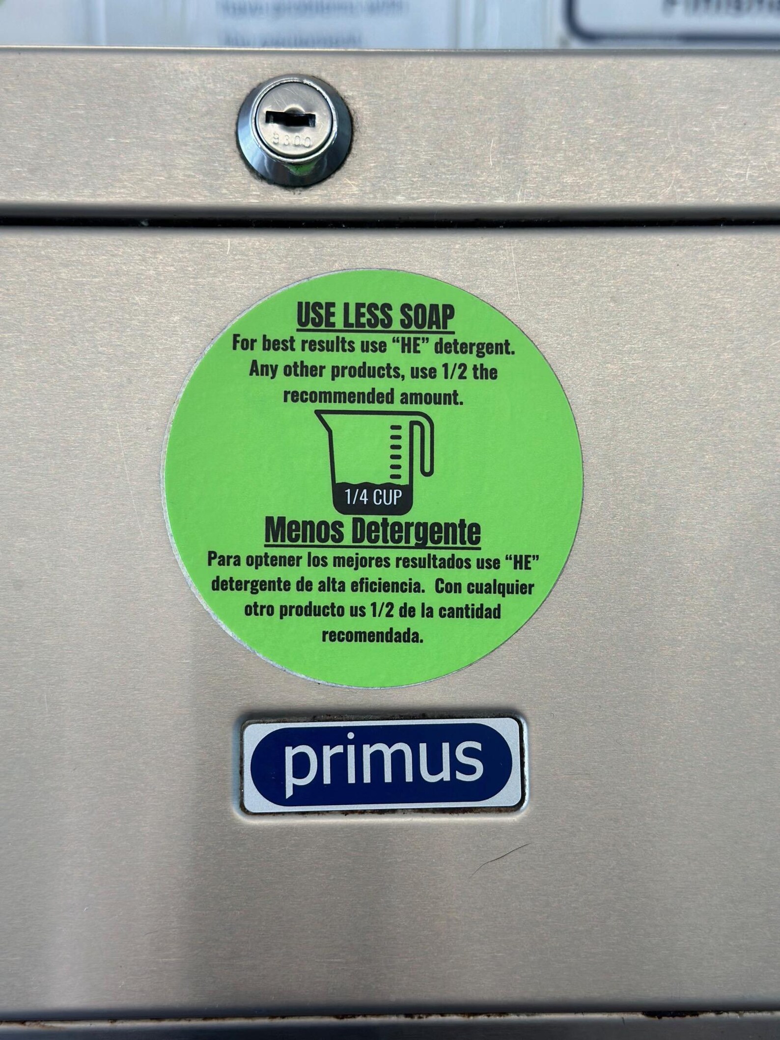 Printable Laundromat Soap Stickers - Spanish Laundromat Signs ...