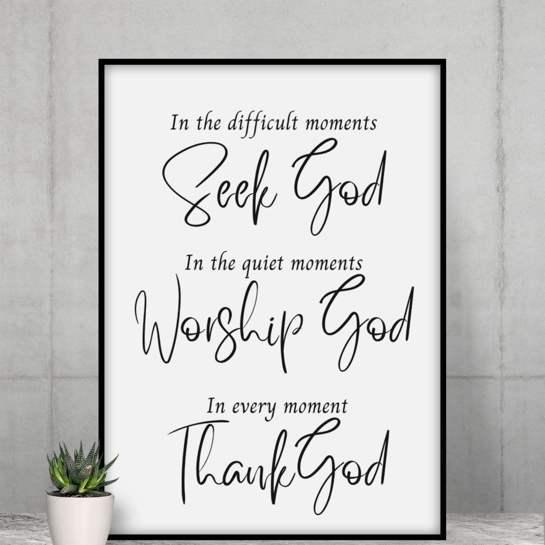 Scripture Wall Art - Christian Wall Art - Christian Art Inspirational ...