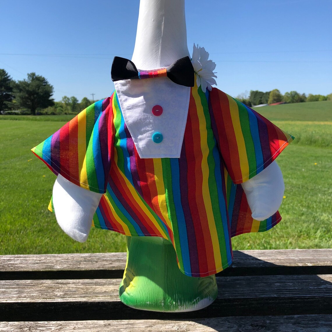 Rainbow LGBTQ Pride Tuxedo W/ Top Hat for 24 large - Etsy