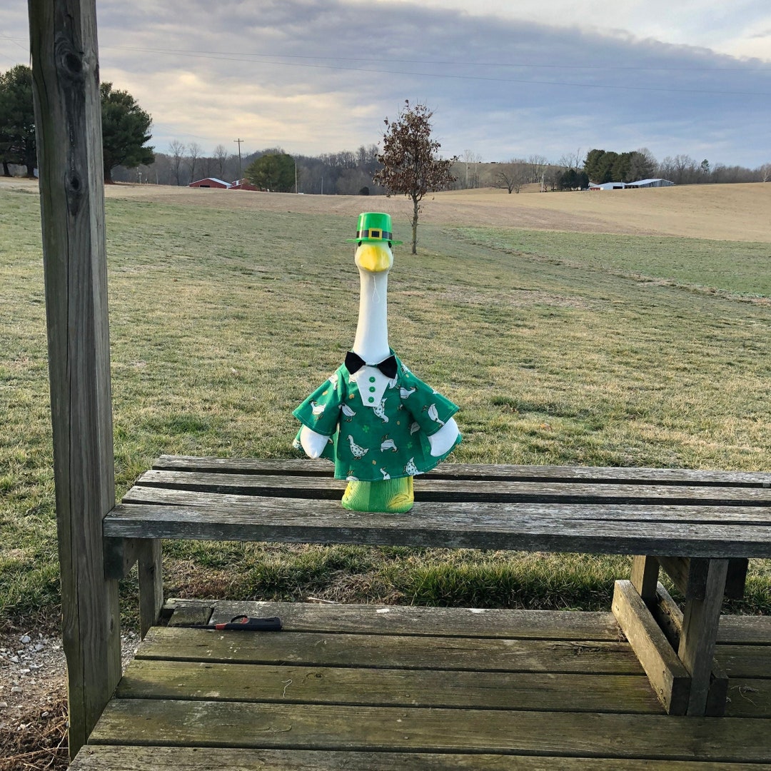 Lucky Duck St. Patrick's Day Outfit for 23-28 Inch (large) Concrete or ...