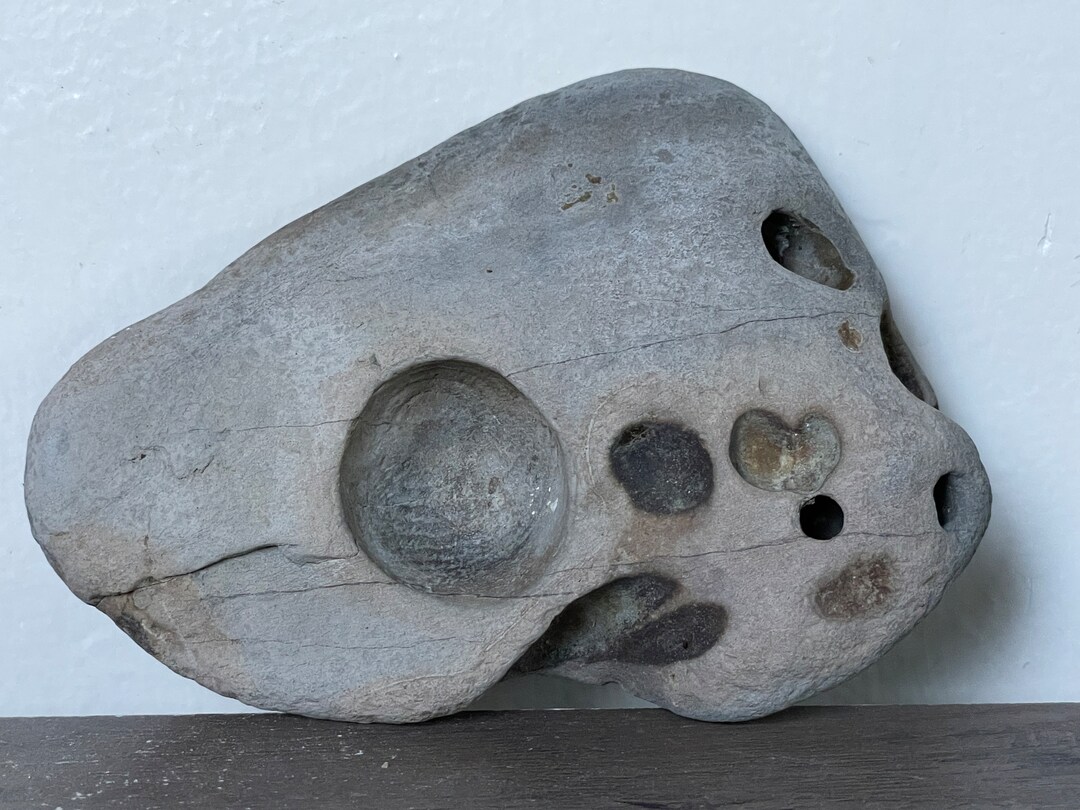 12 Oz Genuine HOLEY HOLED STONE Natural Hole Holy Rock Odin - Etsy