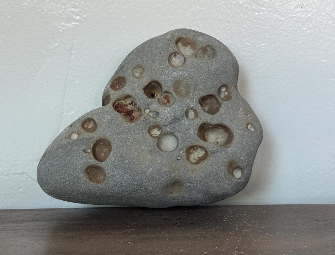 4+lb Genuine Naturally Formed HOLEY HOLED STONE Beautiful Natural ...