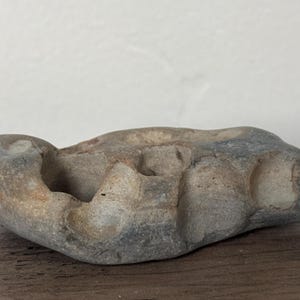 2 Oz Genuine HOLEY HOLED STONE Indent Dotted Sea Creviced Ocean Beach ...