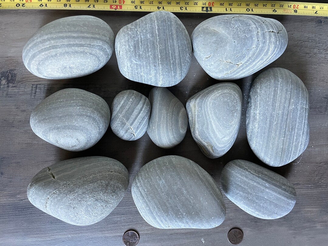 8 Lb Genuine RIDGED STRIPE STONES Beautiful Palpable Line - Etsy