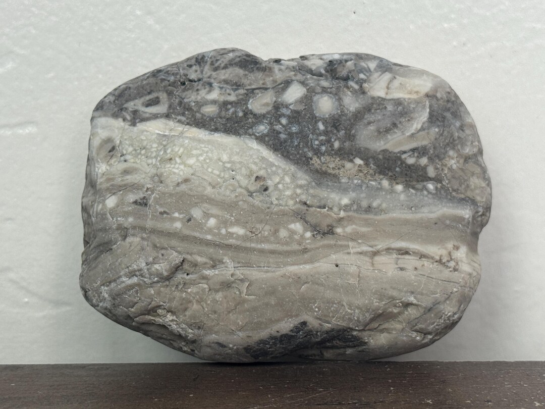1lb Natural LAYERED DECORATIVE STONE Patterned Layer Rock Garden ...