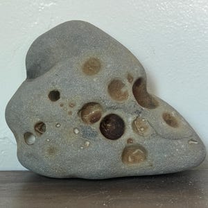 4+lb Genuine Naturally Formed HOLEY HOLED STONE Beautiful Natural ...