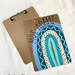 Custom Boho Rainbow Clipboard Custom Clipboard Teacher - Etsy