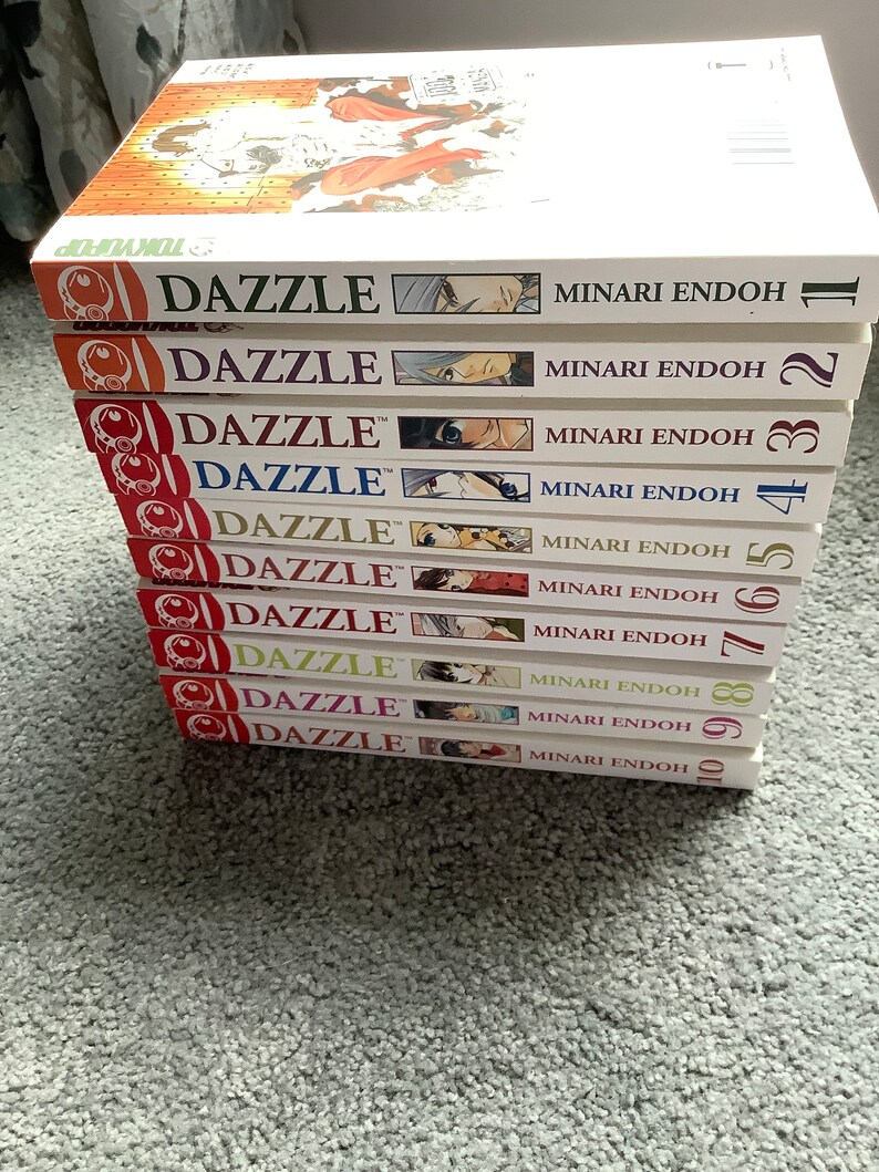 Tokyopop Dazzle Set Manga Books : - Etsy