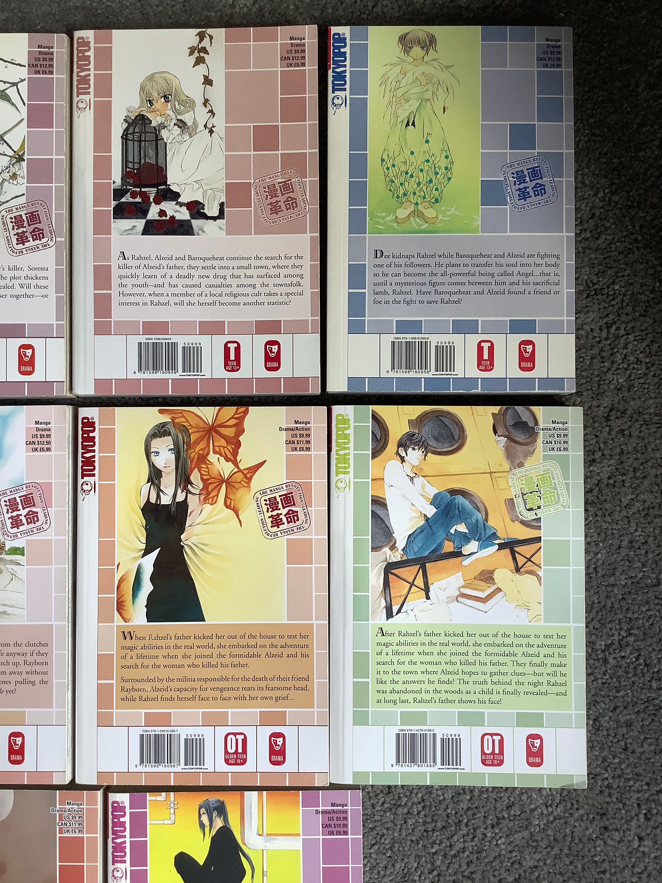 Tokyopop Dazzle Set Manga Books : - Etsy