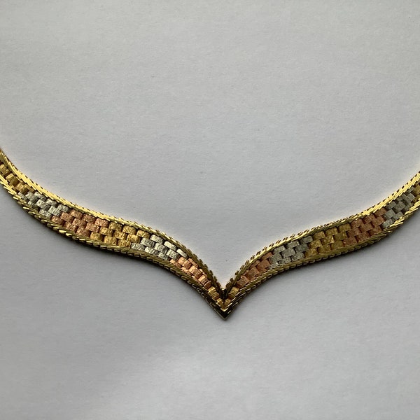 14k Tri Color Gold - Etsy