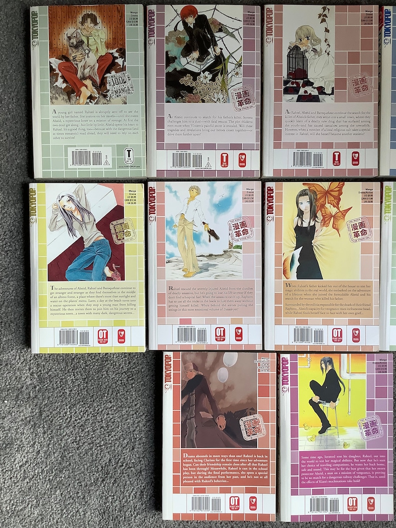 Tokyopop Dazzle Set Manga Books : - Etsy