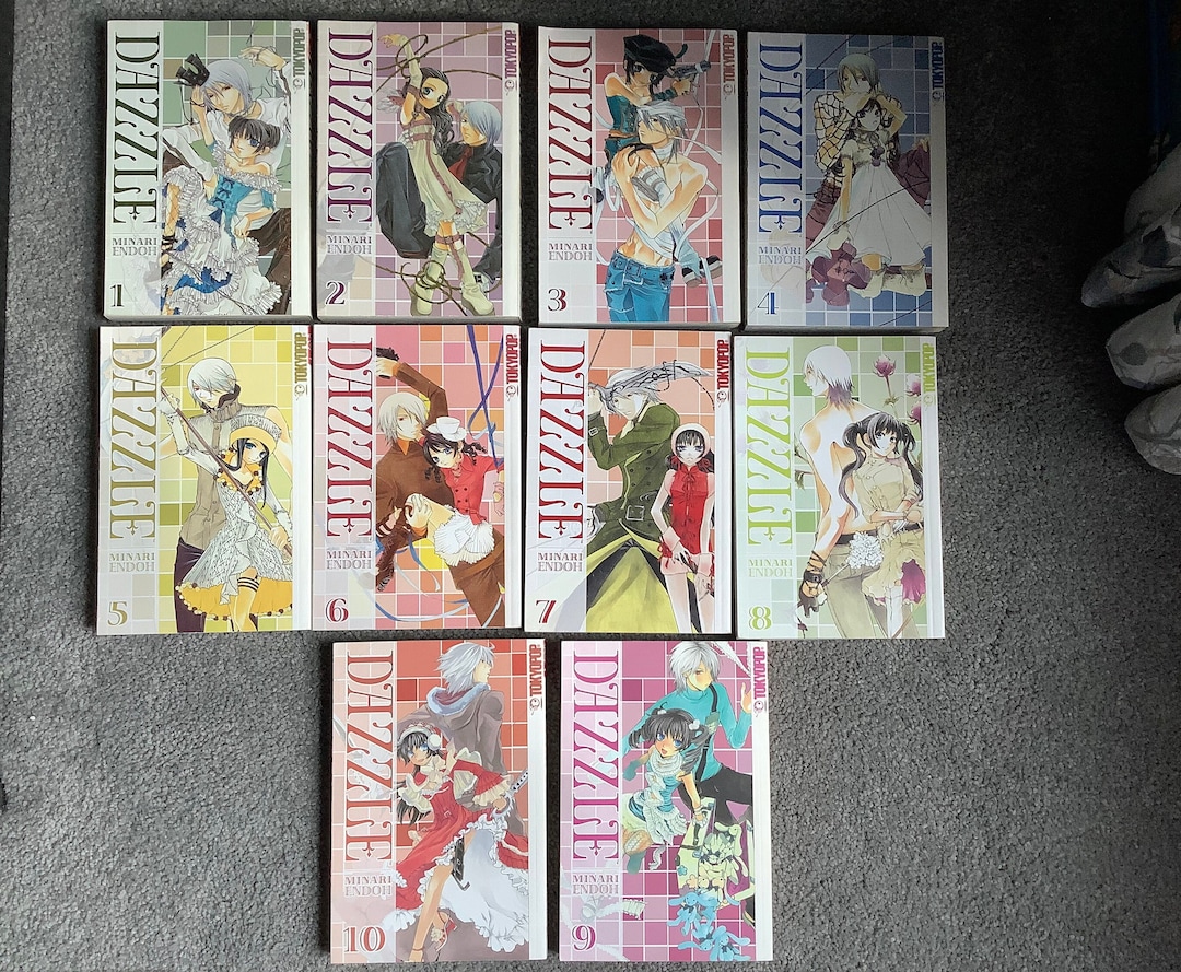Tokyopop Dazzle Set Manga Books : - Etsy