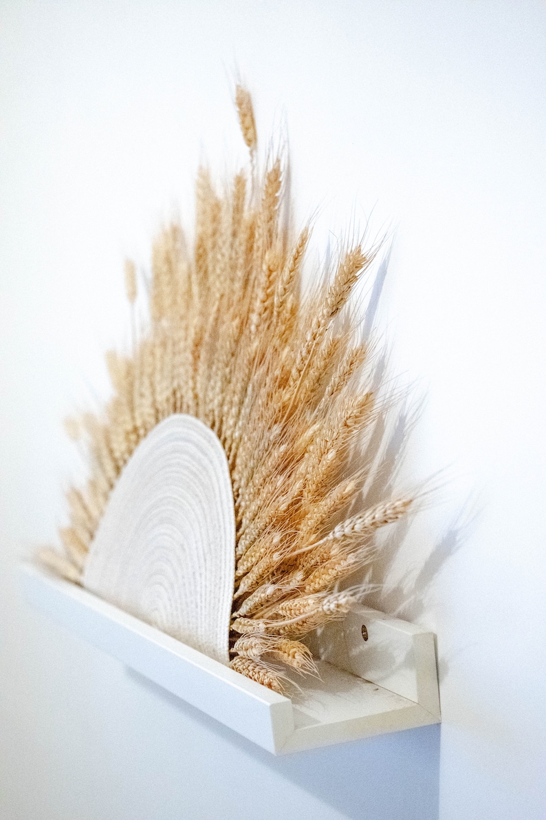 Boho floral fan / Dried flower woven fan / oriental fan / | Etsy