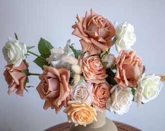Toffee Rose Bouquet - Etsy
