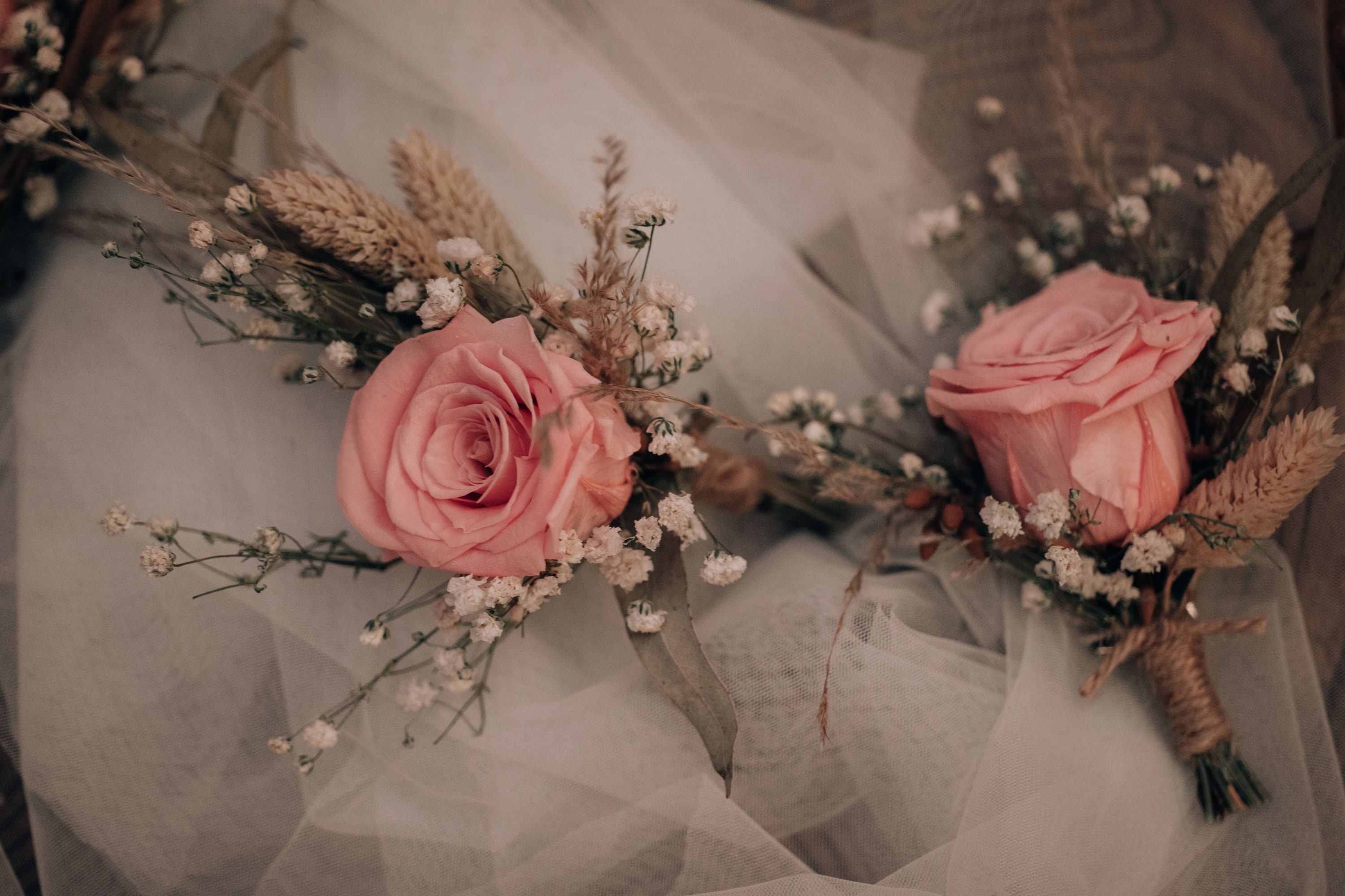 Boho Bridal Bouquet / Pink Wedding Bouquet / Blush Pink Bridal Bouquet ...