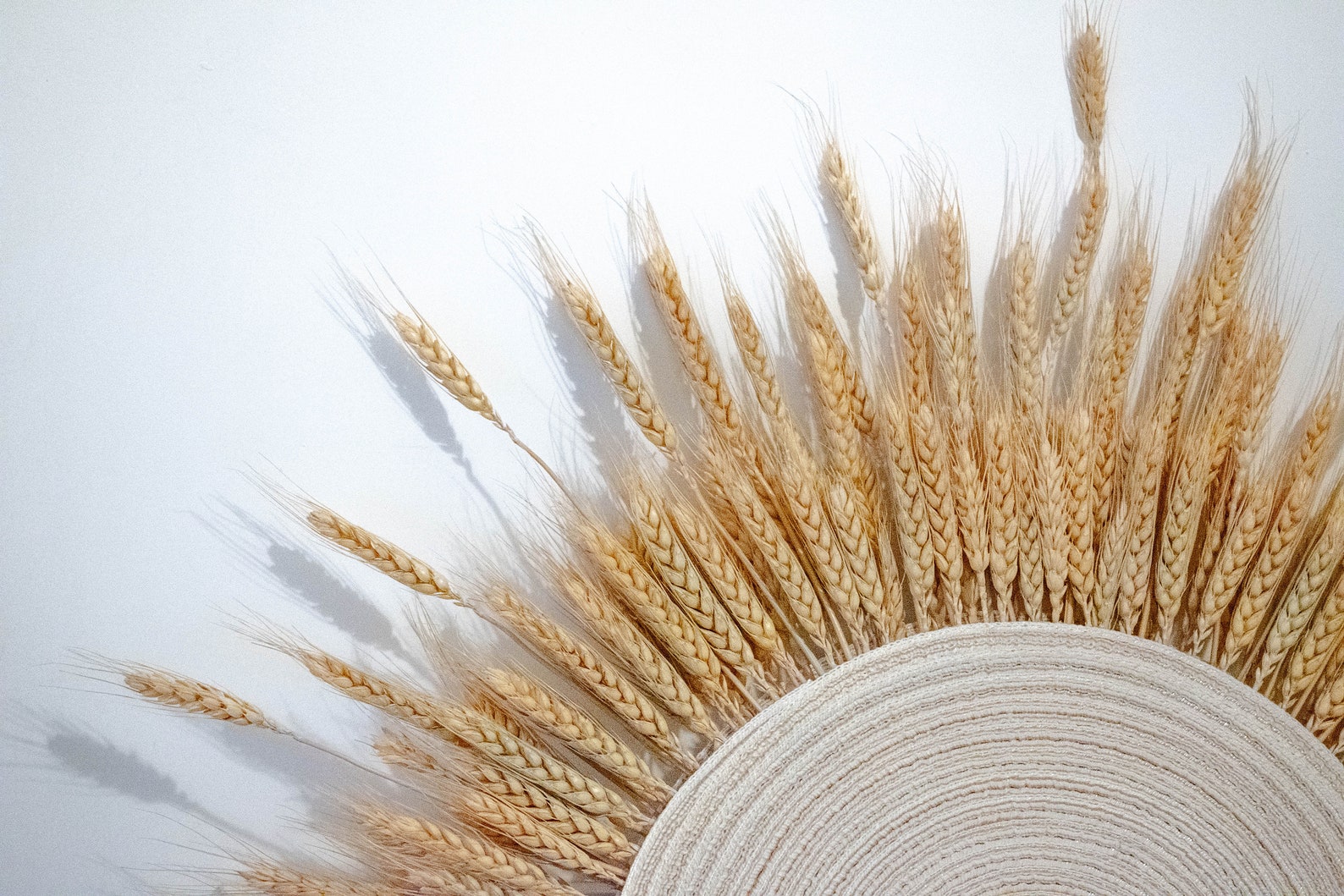 Boho Floral Fan / Dried Flower Woven Fan / Oriental Fan / - Etsy