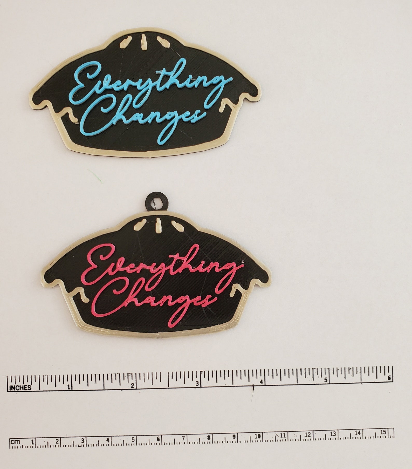 Waitress Musical Themed Ornament, Magnet, or Keychain Including Pie ...