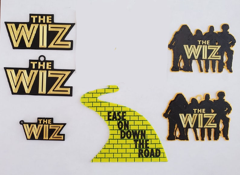 The Wiz Broadway Musical Themed Ornaments, Magnets, Keychains and ...