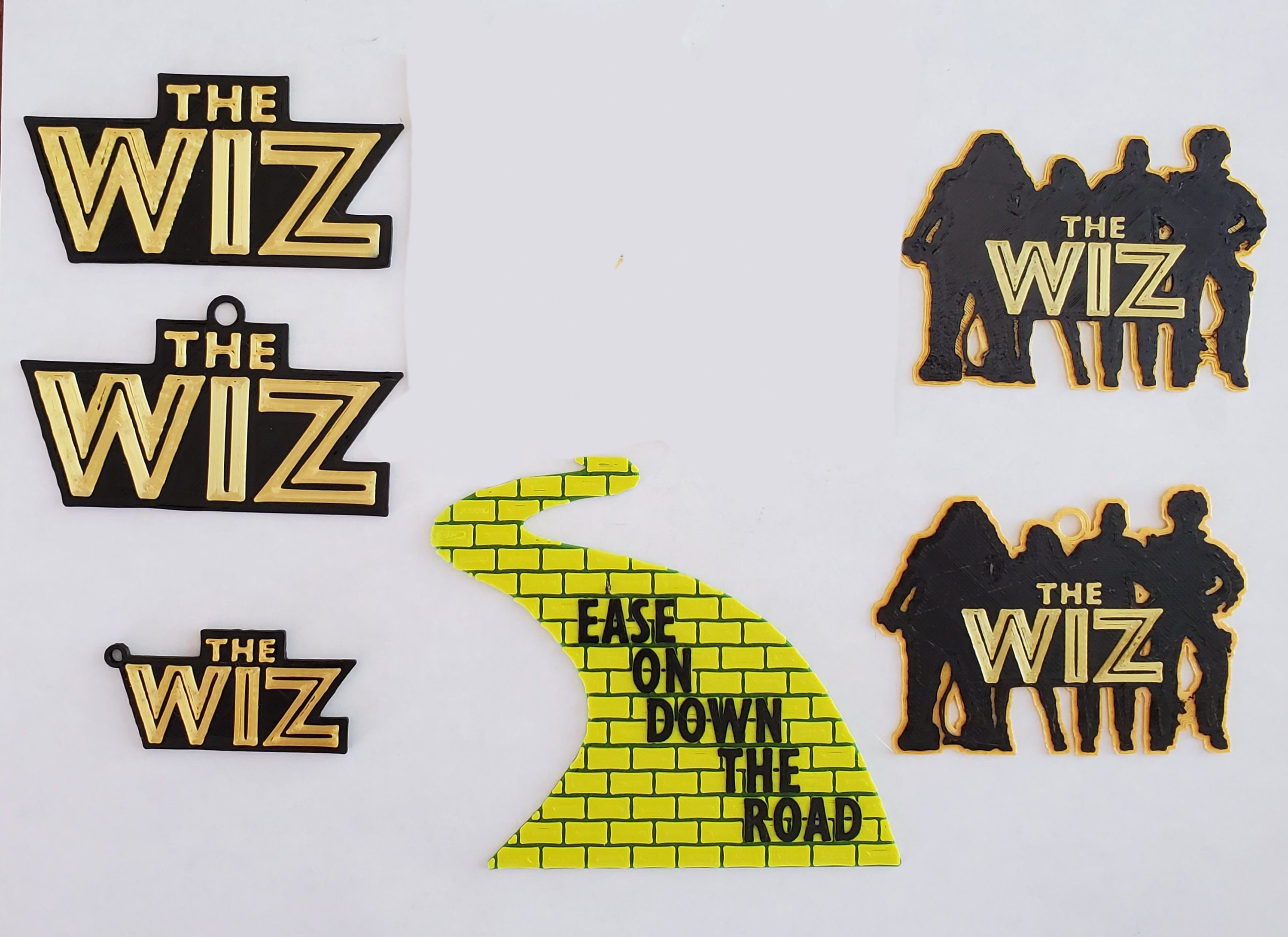 The Wiz Broadway Musical Themed Ornaments, Magnets, Keychains and Bookmarks - Etsy