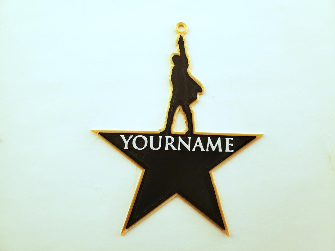 Custom Hamilton Broadway Musical Themed Ornament or Magnet or the Room ...
