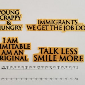 Hamilton Broadway Musical Themed Ornaments, Magnets and Bookmarks - Etsy