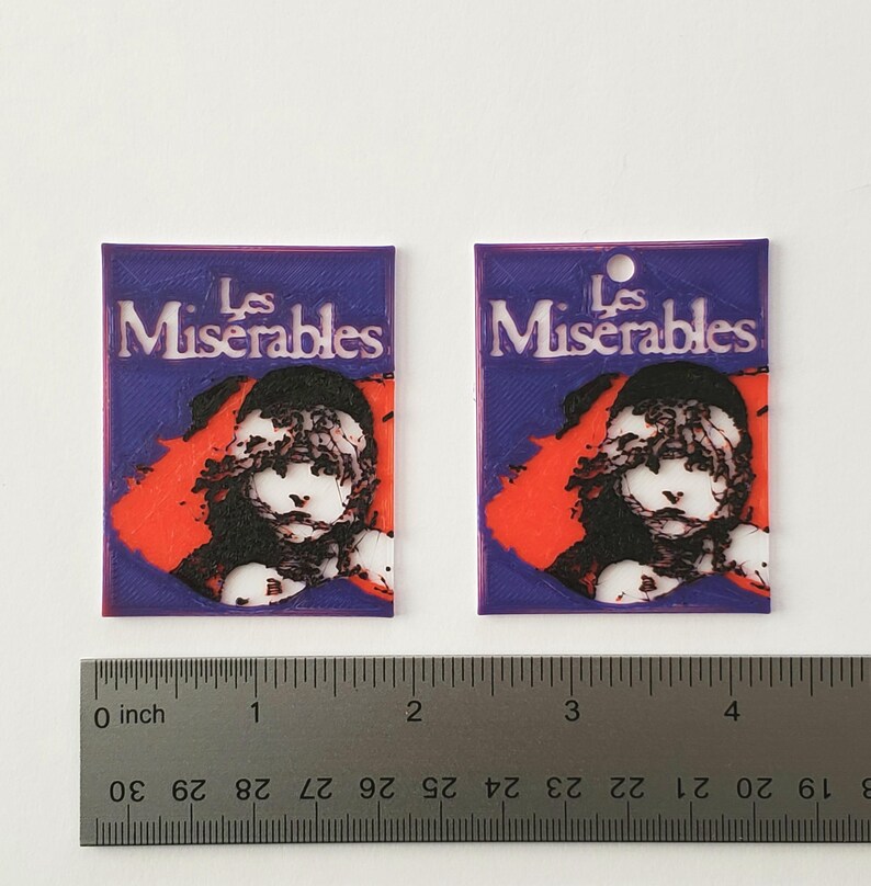 Les Misérables Broadway Musical Themed Ornaments and Magnets - Etsy