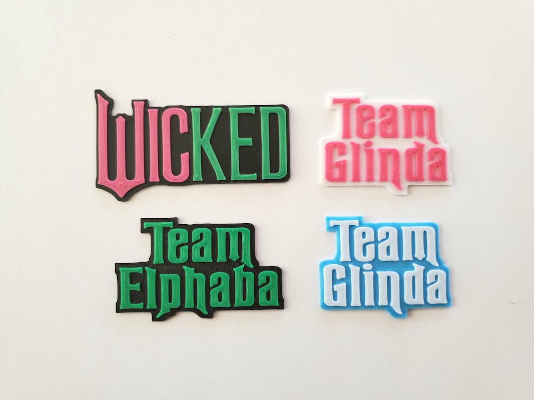 Team Elphaba and Glinda Wicked Broadway Musical Themed Pins - Etsy