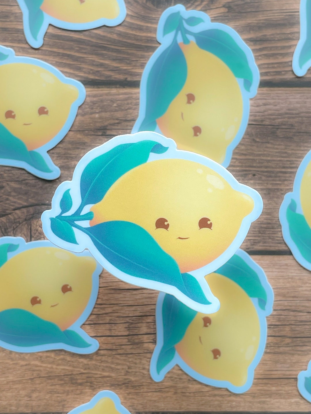 Cute Lemon Sticker for Hydro Flask Water Bottle Sticker Phone Case ...
