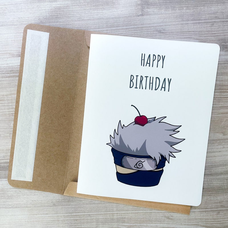 Personalized Naruto Card - Etsy