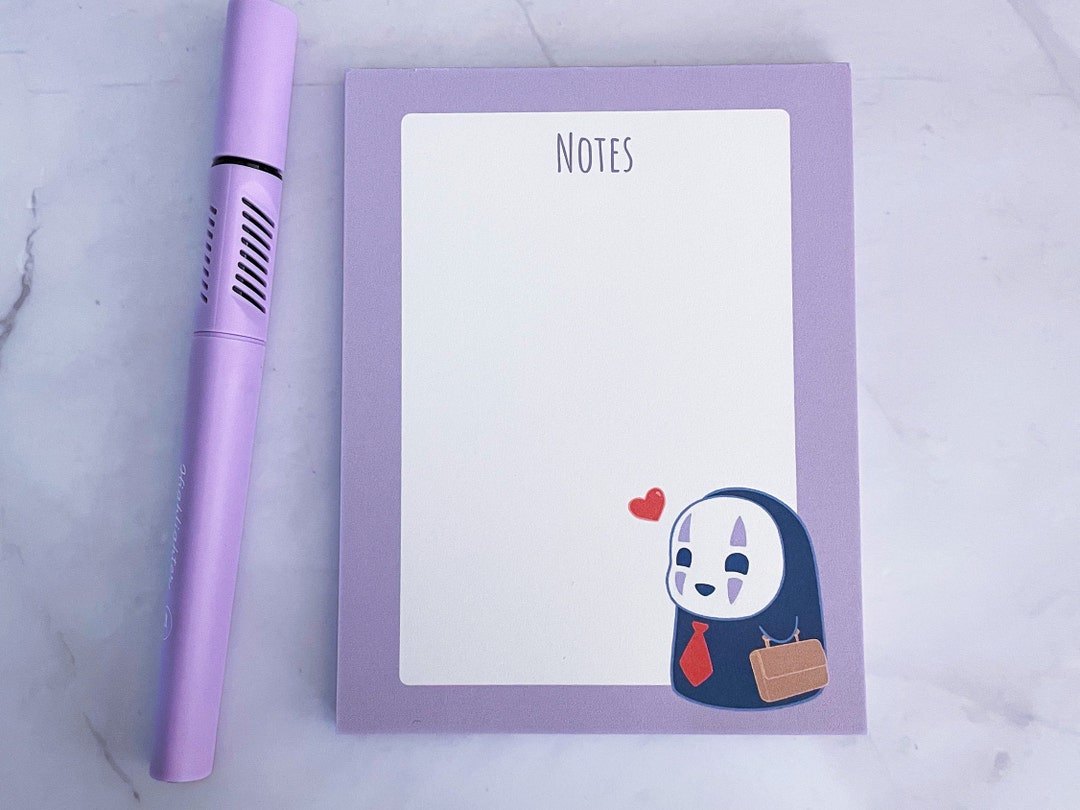 Faceless Spirit Notepad - Etsy