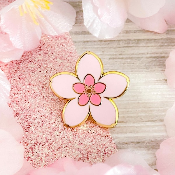 Sakura Pin - Etsy