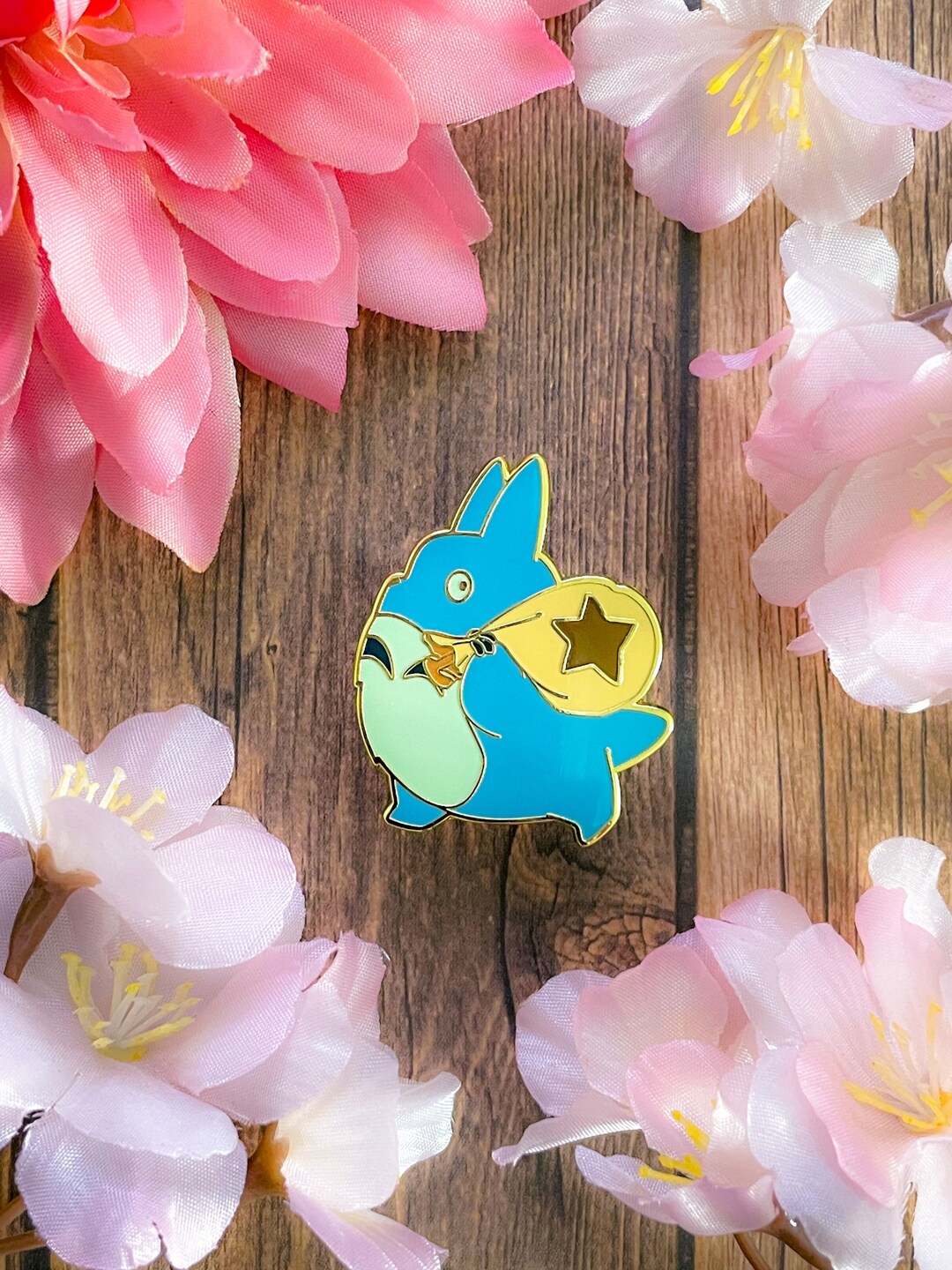 Chibi Anime With Bells Hard Enamel Pin - Etsy