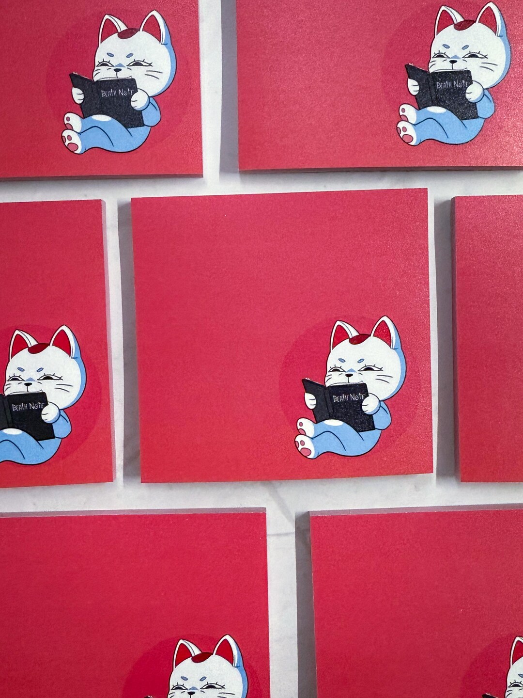 Cynical Cat Sticky Notes Anime Post It Notes - Etsy