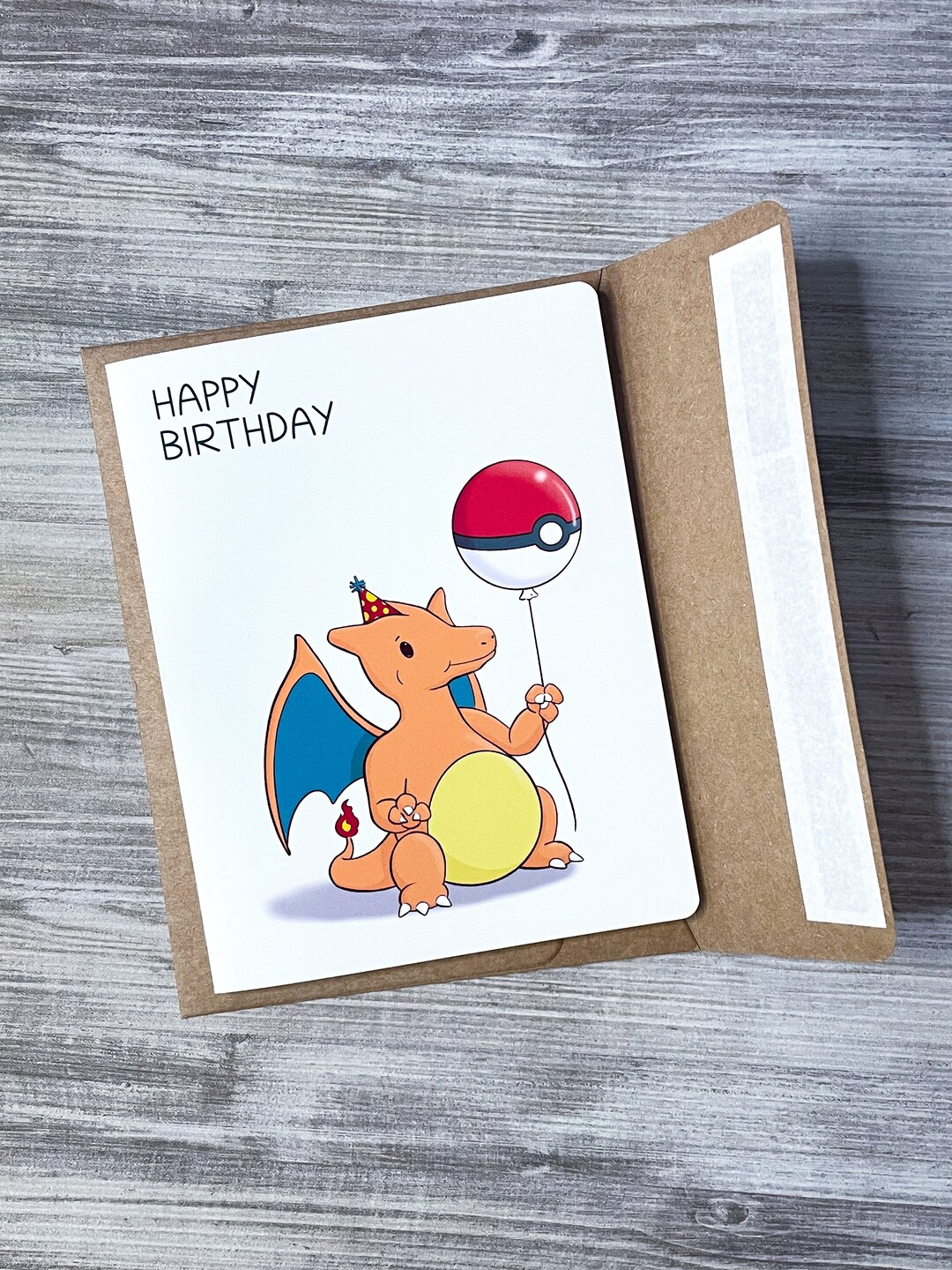 Charred Lizard Small Greeting Card - Etsy