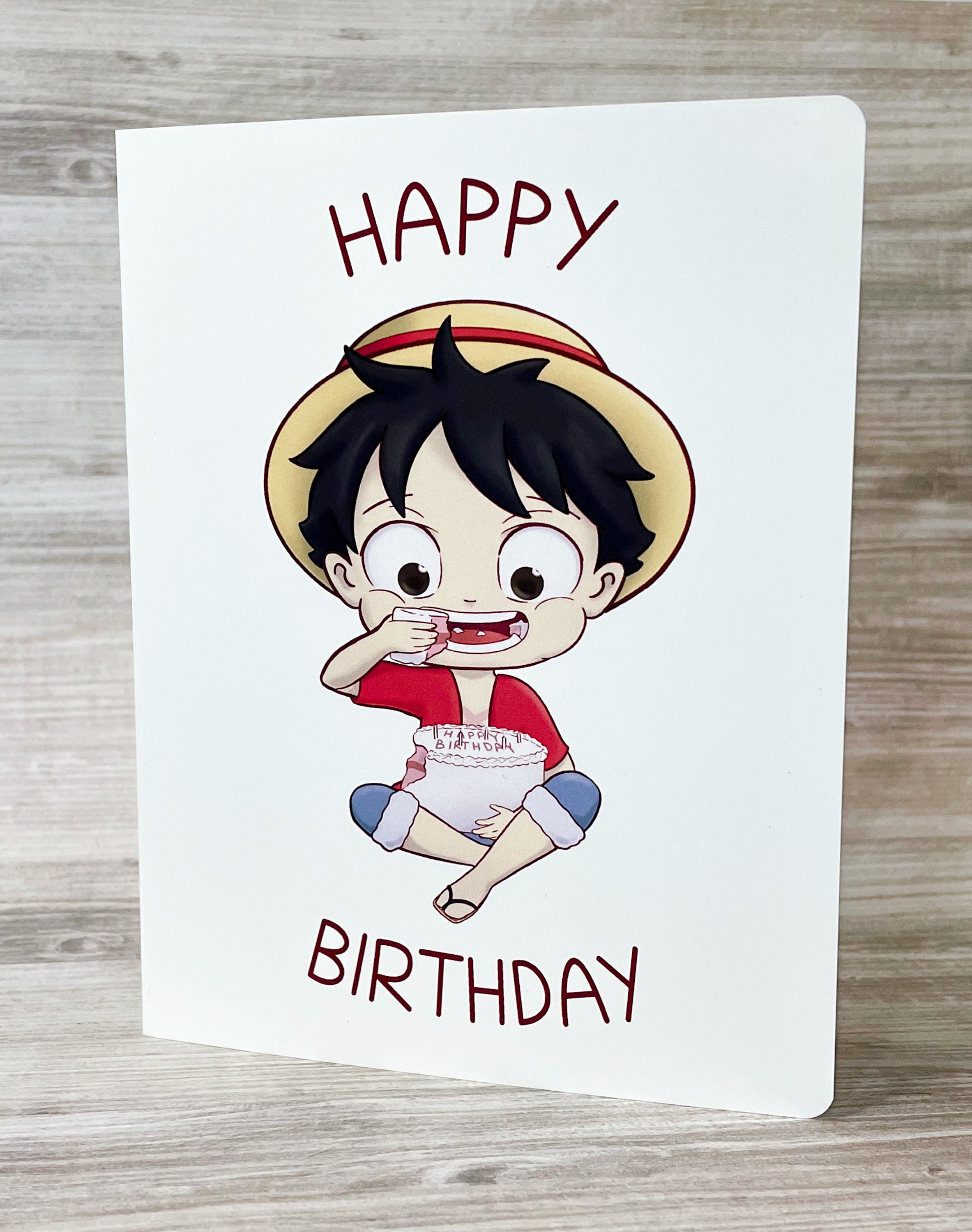 Anime Boy Happy Birthday