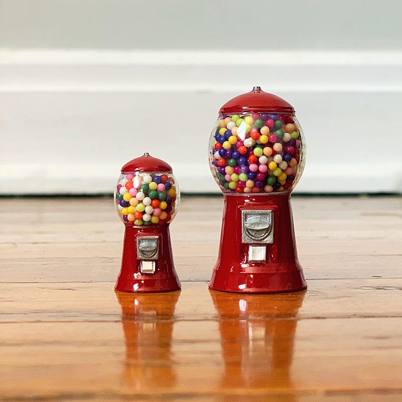 Mini Gumball Machine - Etsy