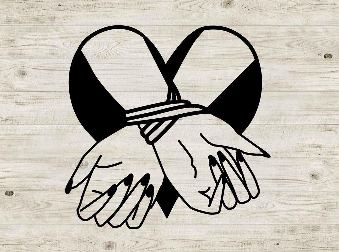 Bondage Woman Heart SVG/ PNG/ PDF , Erotic Line Art Pdf, Kinky Art ...
