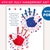First Day of Preschool Handprint Printable Craft, Back to School ...