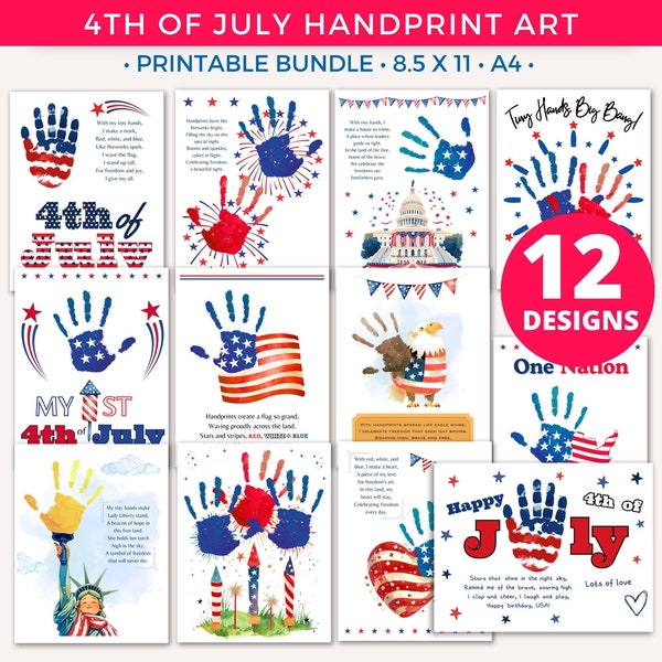 Fourth of July Printable - Etsy