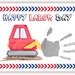Labor Day Handprint Printable Craft, Labor Day Handprint Art, Patriotic ...