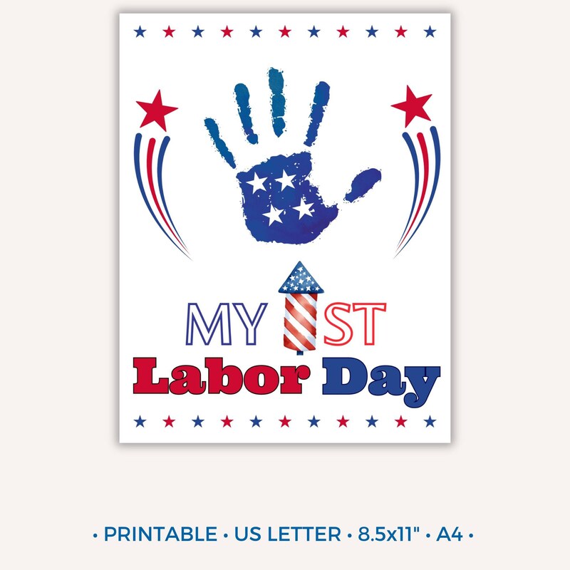 Labor Day Flag - Etsy