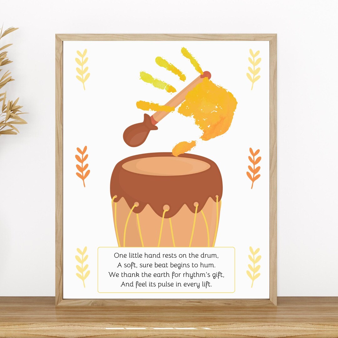 Native American Handprint Crafts Art for Kids, Native American Heritage ...