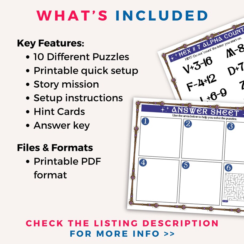 Halloween Escape Room for Kids, Printable Escape Room, Halloween ...