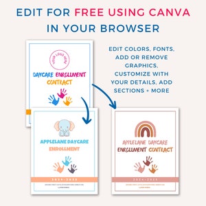 Editable Childcare Receipt Template, in Home Daycare Tax Receipt ...