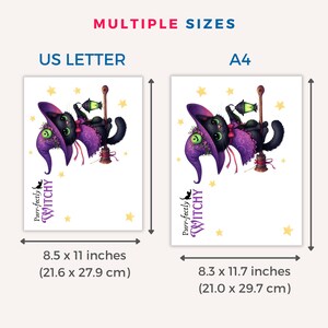 Halloween Witch Handprint Art, Halloween Handprint Craft Printable for ...