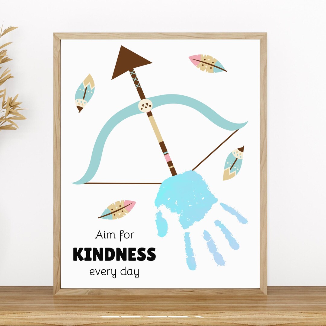 Native American Handprint Crafts Art for Kids, Native American Heritage ...