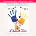 Rosh Hashanah Handprint Printable Craft, Shana Tova Handprint Art ...