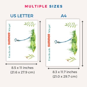 Summer Handprint Printable Craft, Summer Handprint Art, Summer Crafts ...